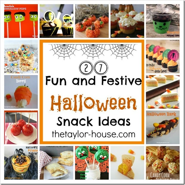 27 Fun and Festive Halloween Snack Ideas | The Taylor House