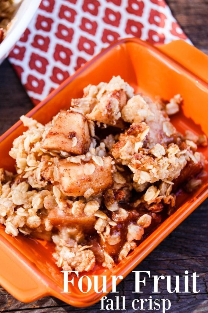 Fall Four Fruit Crisp | The Taylor House