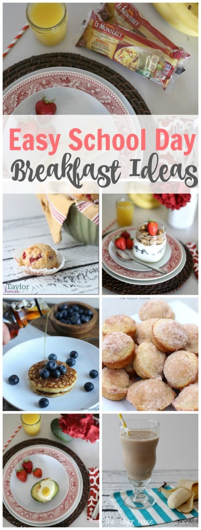Easy School Day Breakfast Ideas | The Taylor House
