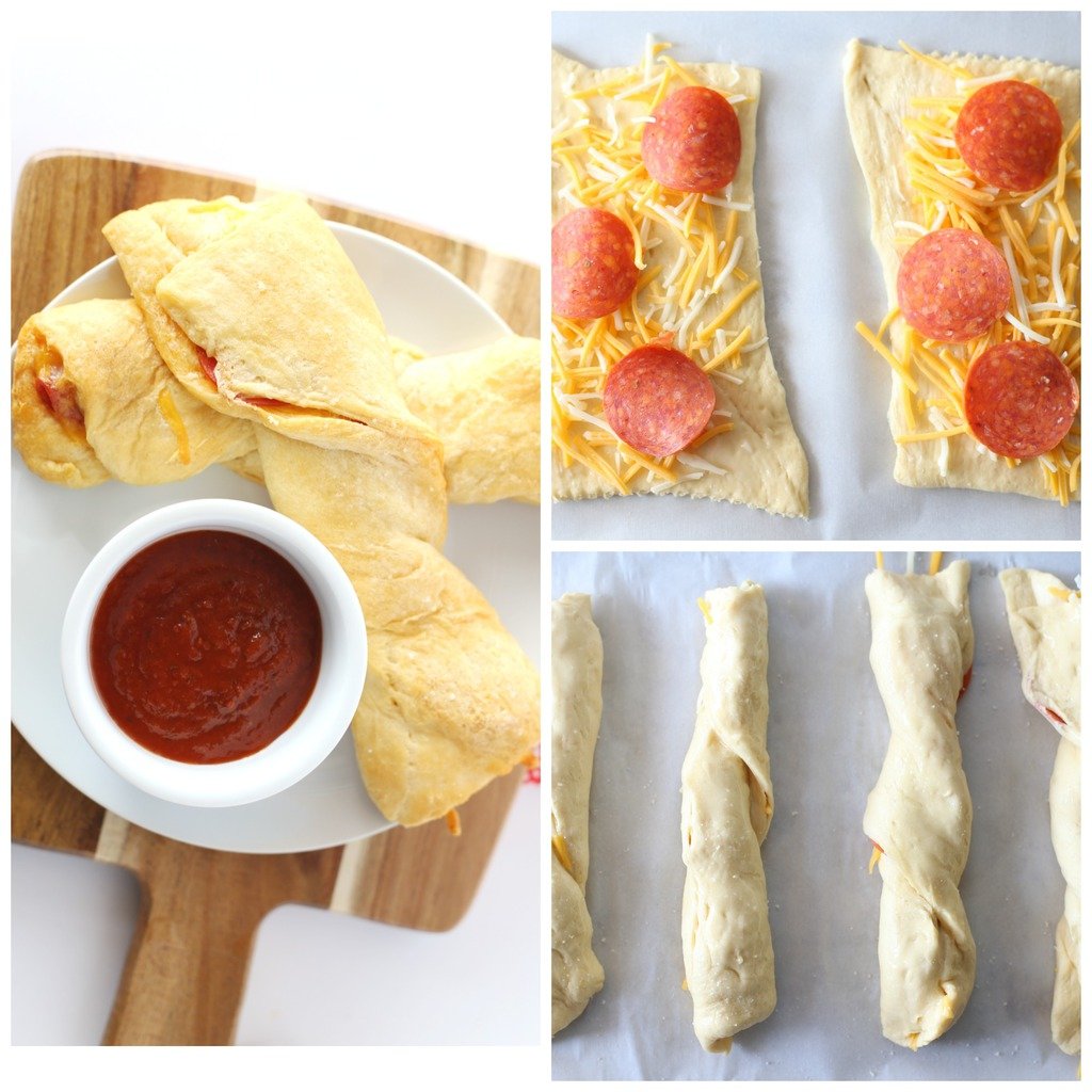 Super Bowl Pepperoni Pizza Twists | The Taylor House