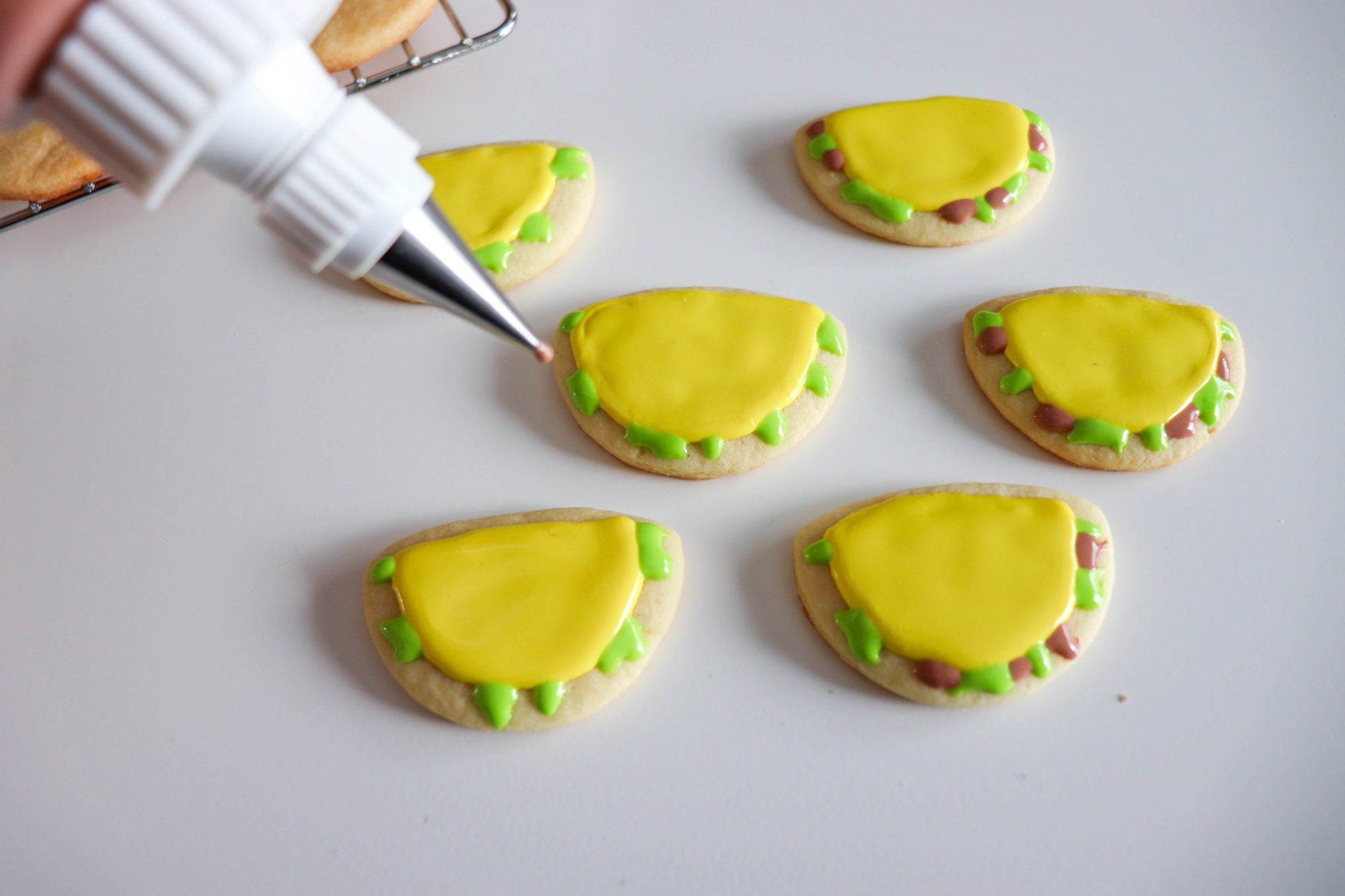 Taco Sugar Cookie Tutorial | The Taylor House