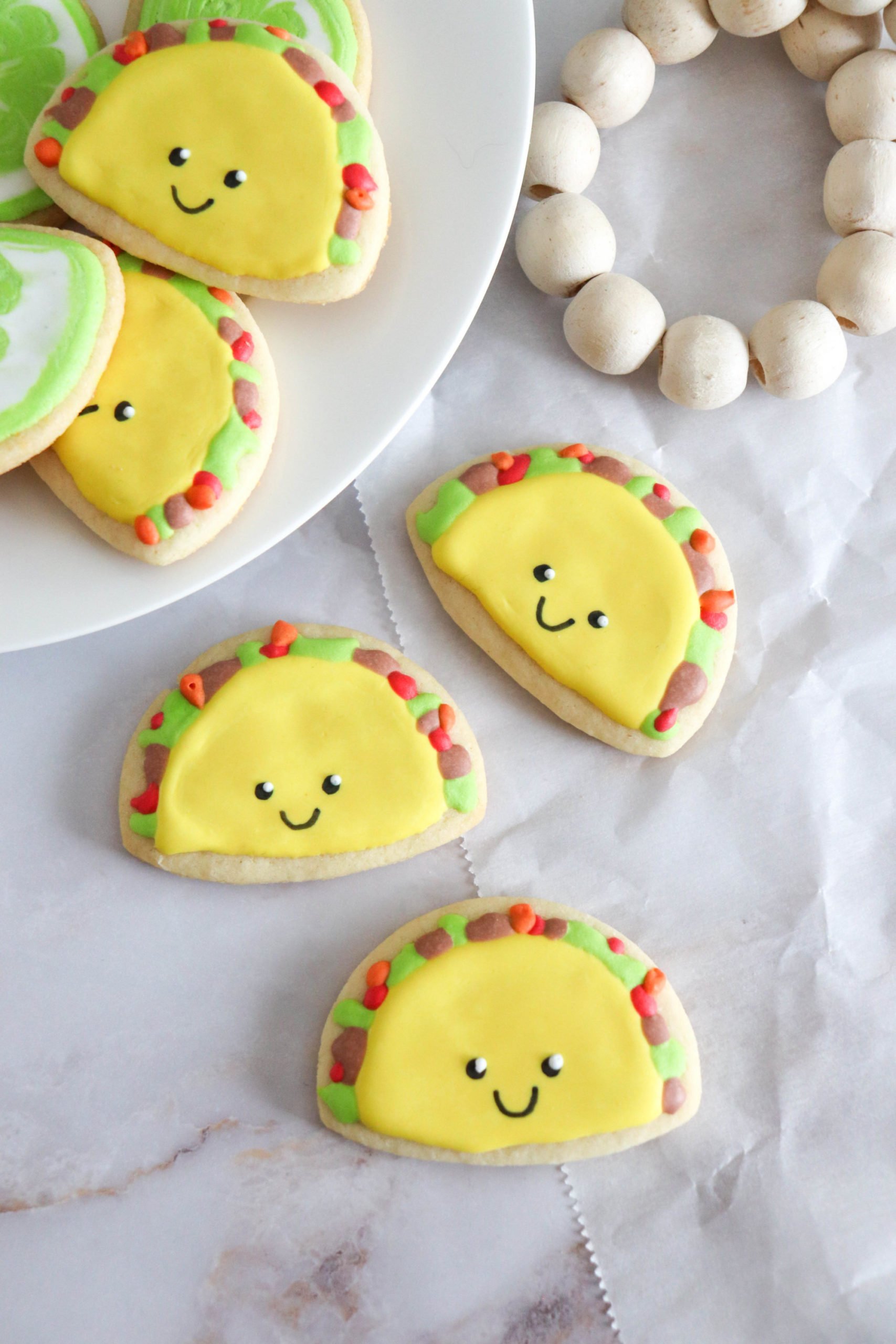 Taco Sugar Cookie Tutorial | The Taylor House
